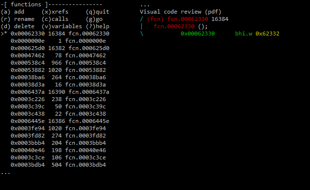 m68k instruction differs between screens · Issue #10238 · radareorg/radare2 · GitHub