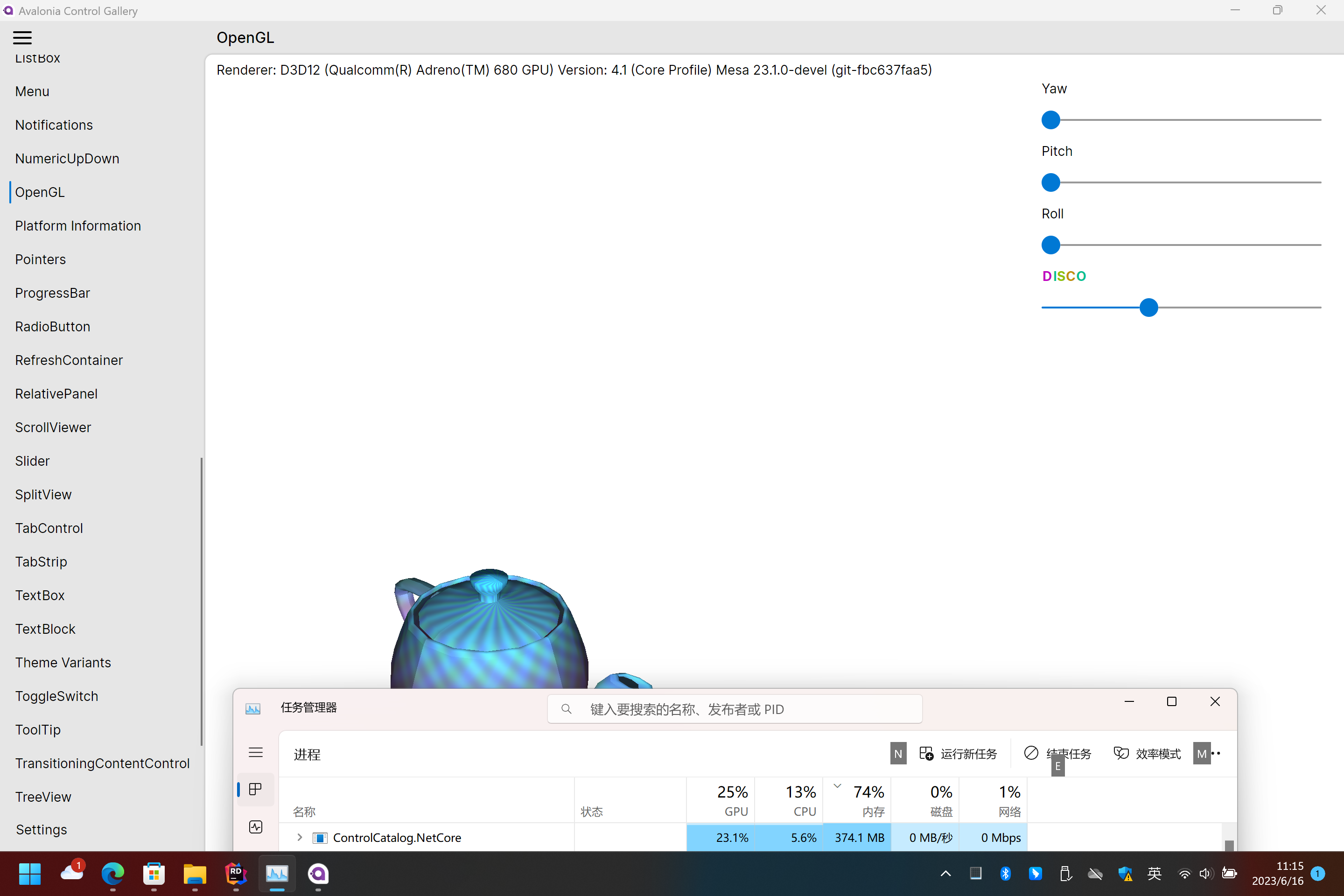 [ARM64][Windows 11]: Running Freshly Created Avalonia 11.0.0-preview4/5 application returns a ...