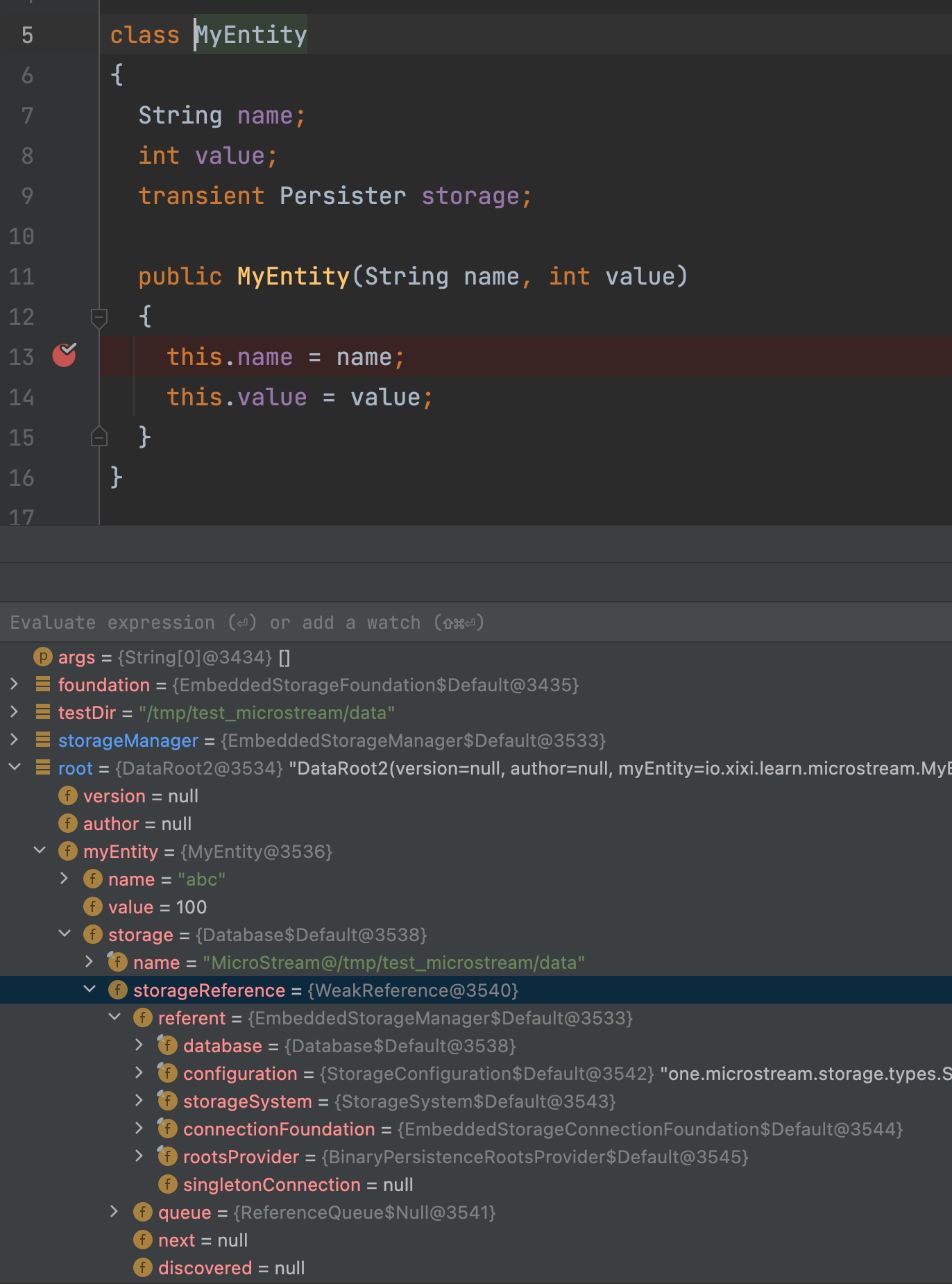"Optional Storage Manager Reference in Entities" doc incorrect · Issue #382 · microstream-one ...