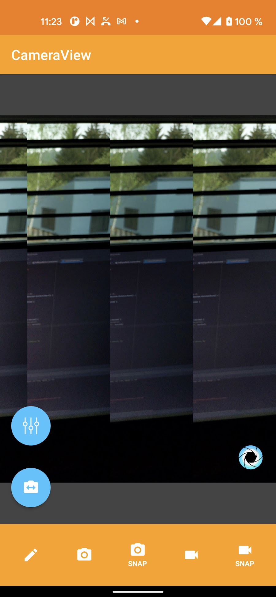 Pixel 4a API 30 - camera view shows deformed image and has very slow framerate · Issue #1088 ...