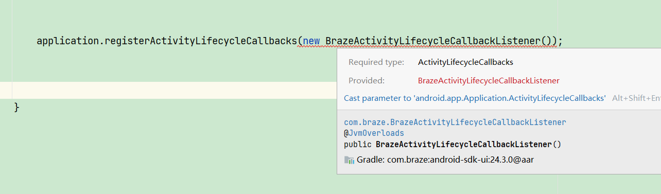[bug] Register Activity Lifecycle Callbacks · Issue 5 · Braze Inc Braze Android Sdk · Github