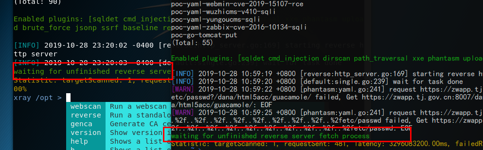 试用了windos版和linux版，都出现了如下错误 · Issue #520 · chaitin/xray · GitHub
