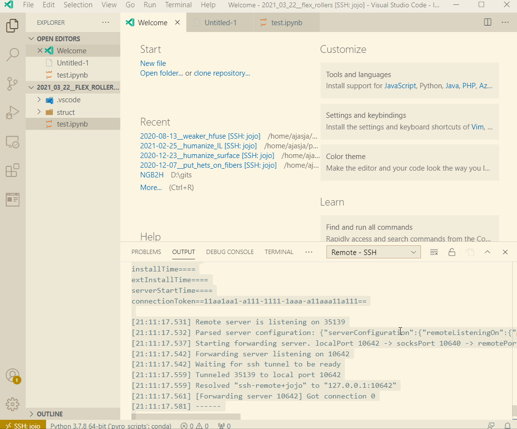 Command failed when launching kernel · Issue #5423 · microsoft/vscode ...