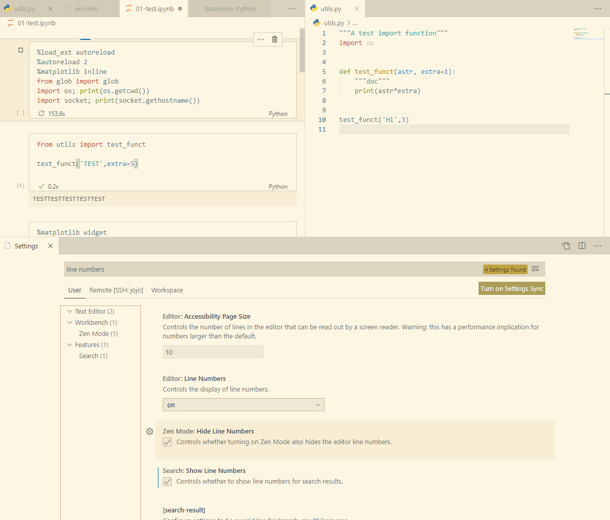 Native notebook editor --line numbers not show · Issue #1200 · microsoft/vscode-jupyter · GitHub