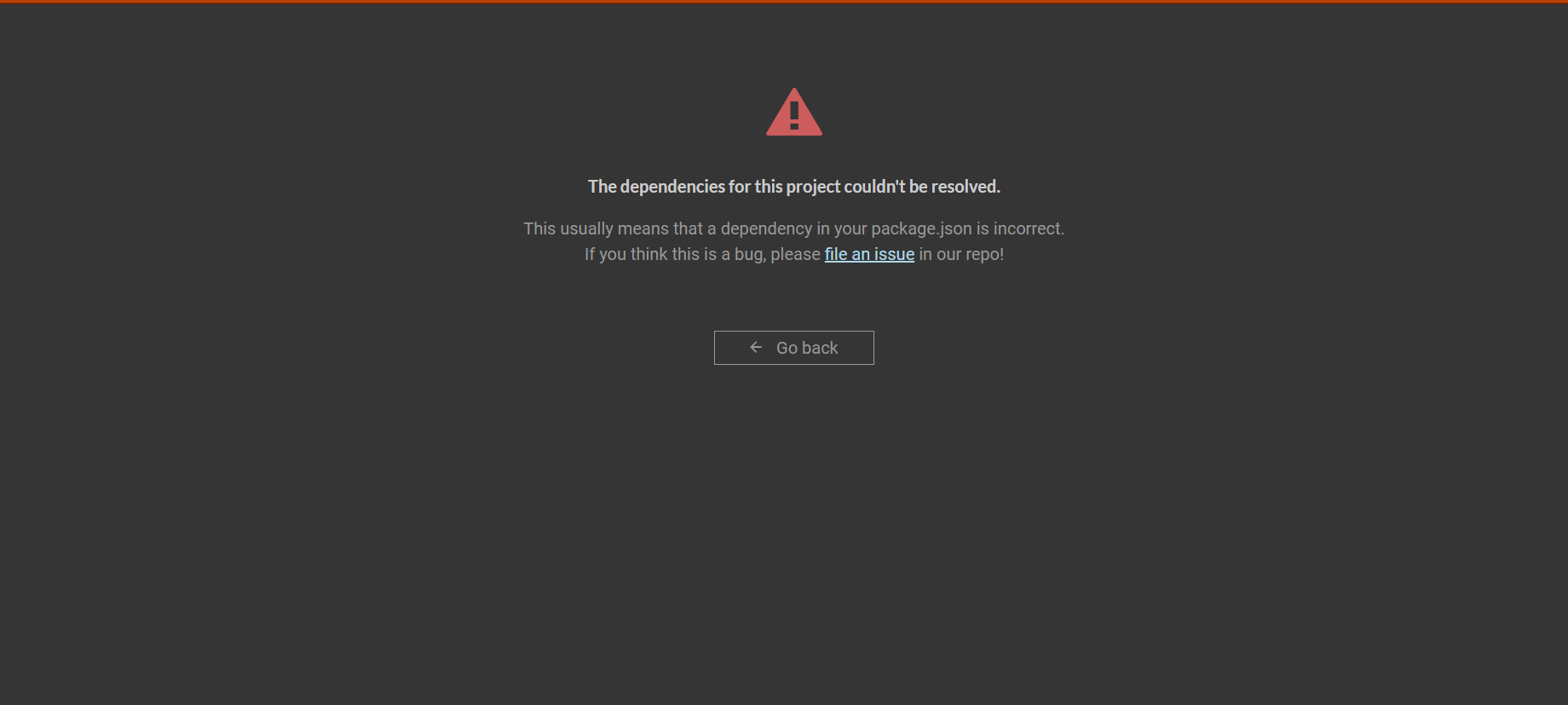 Unable To Resolve Dependencies When Updated To New Version Of The Package · Issue 1078