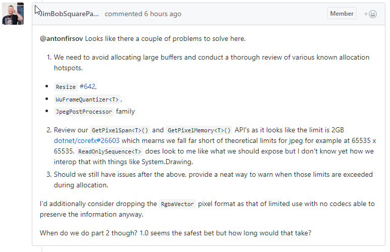 Image processing exception: out of memory · Issue #597 · SixLabors ...