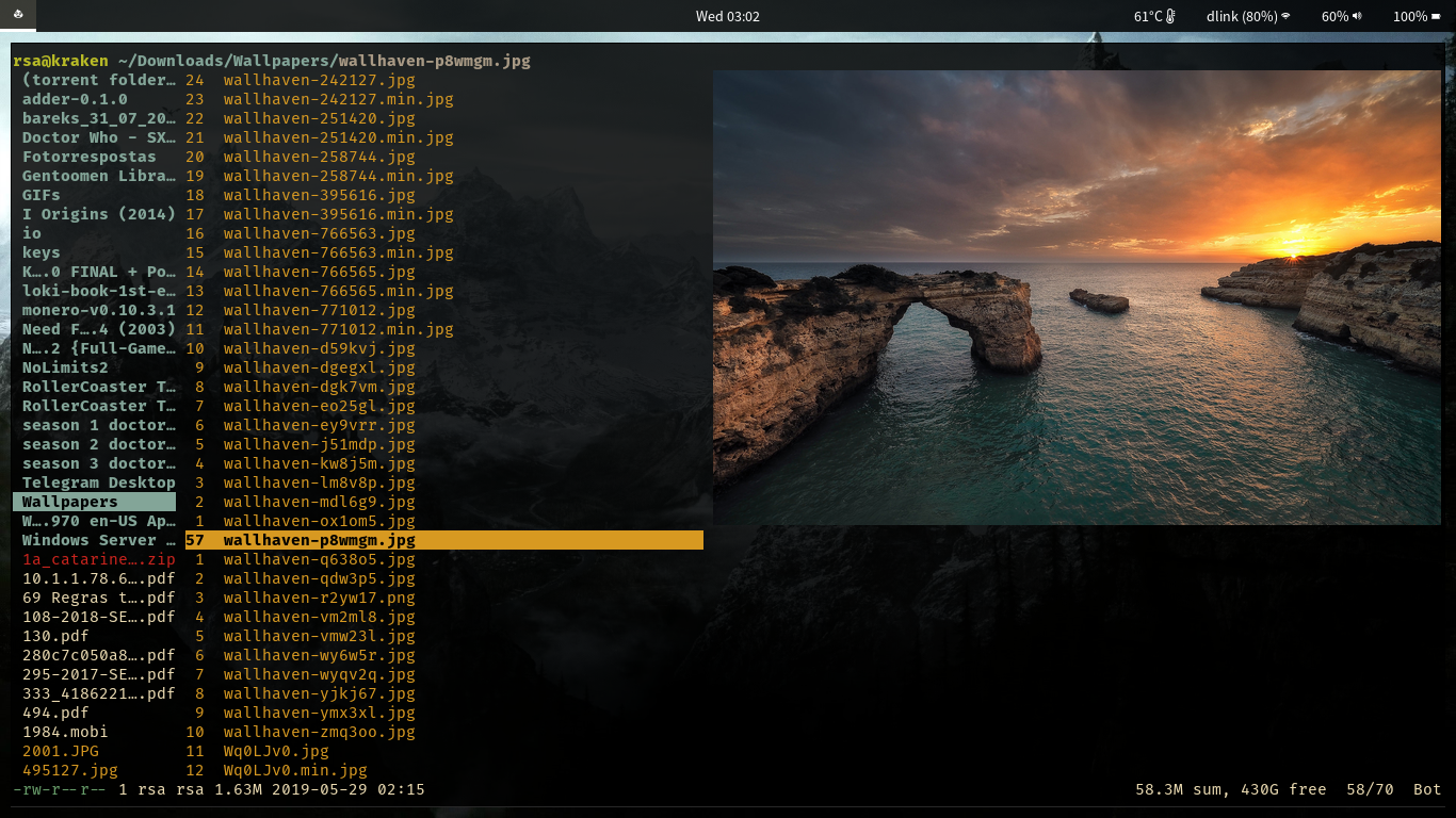 Linemode does not show/work · Issue #1572 · ranger/ranger · GitHub
