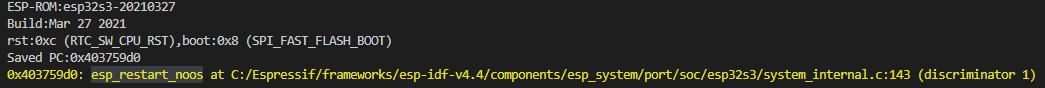 esp_restart_noos() called randomly (IDFGH-8729) · Issue #10170 · espressif/esp-idf · GitHub