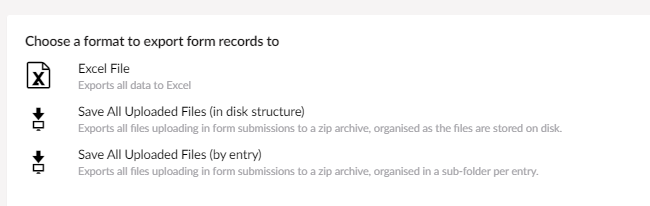 Exporting File uploads should group files by entry not just by form · Issue #626 · umbraco ...