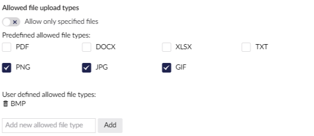 Streamline the selection of file types for file upload field · Issue #939 · umbraco/Umbraco ...