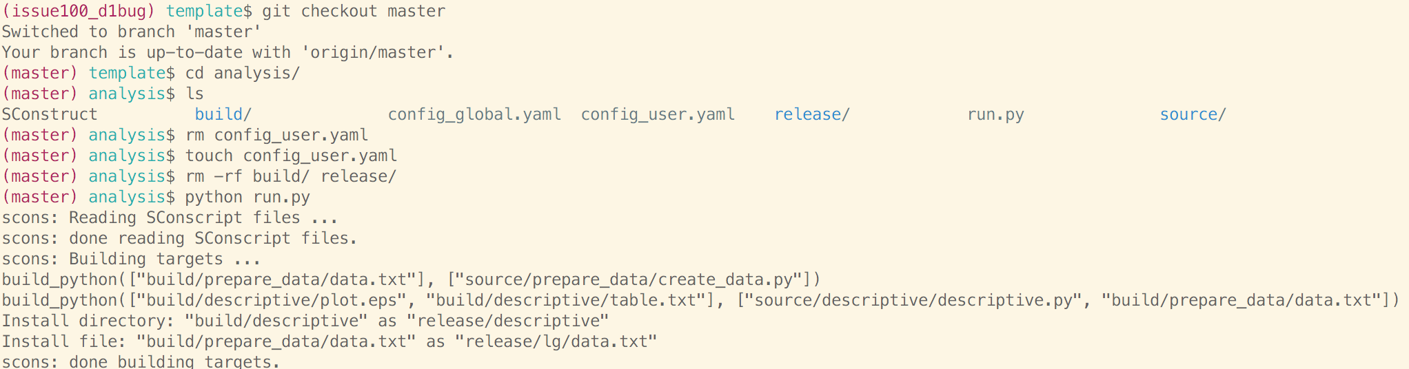 Day one bugs · Issue #100 · gslab-econ/template · GitHub