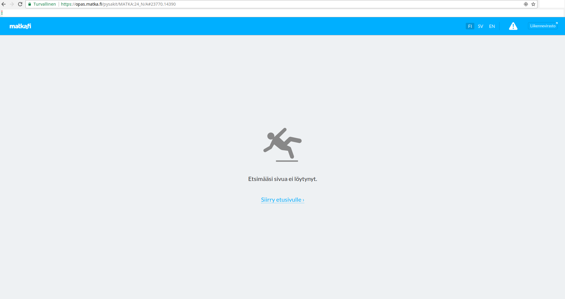 Bug in bus stop timetable screen, results not found · Issue #2113 · HSLdevcom/digitransit-ui ...
