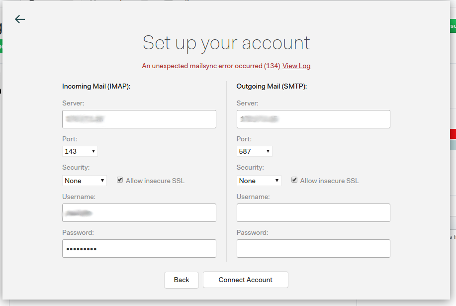 An unexpected mailsync error occurred (134) · Issue #808 · Foundry376/Mailspring · GitHub