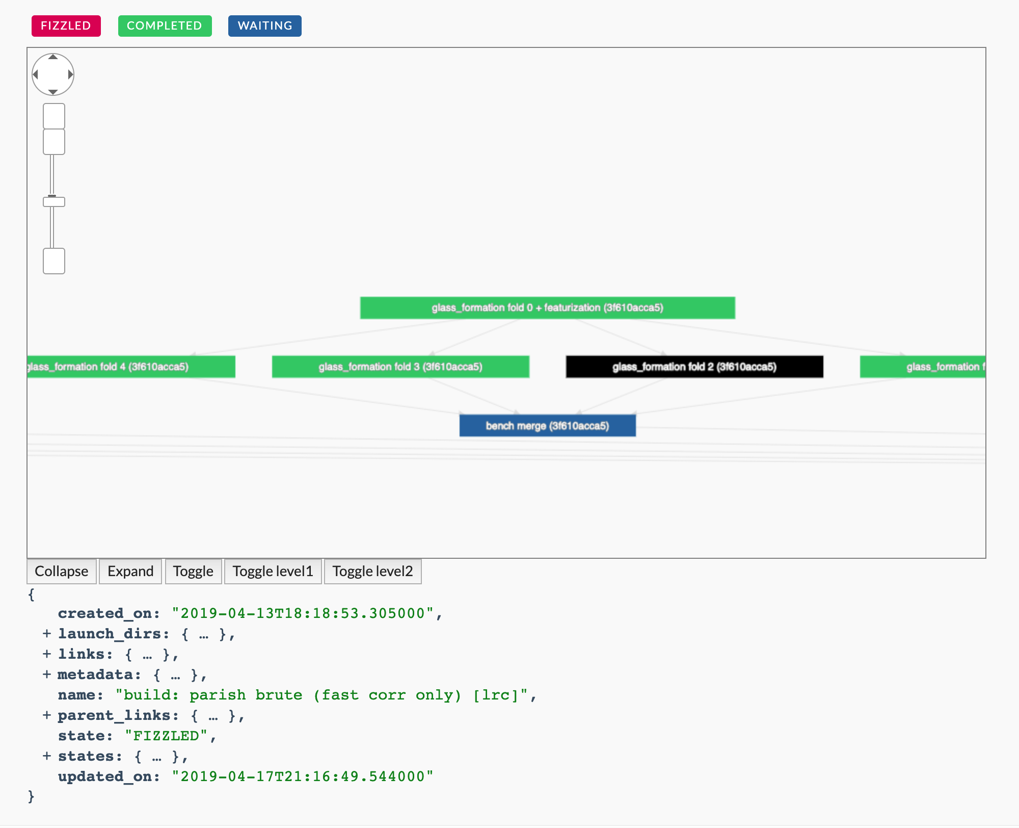 webgui wf graph fails when clicking on fireworks with archived launches · Issue #324 ...