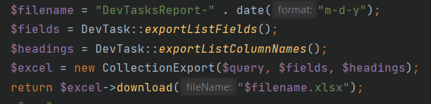 Export With Wrong File Name · Spartnernl Laravel Excel · Discussion 3790 · Github