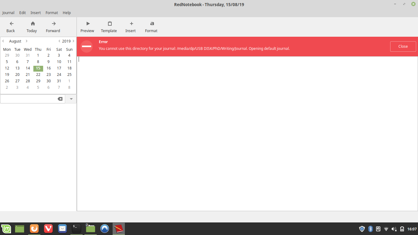 Unable to find mounted drives · Issue #441 · jendrikseipp/rednotebook · GitHub