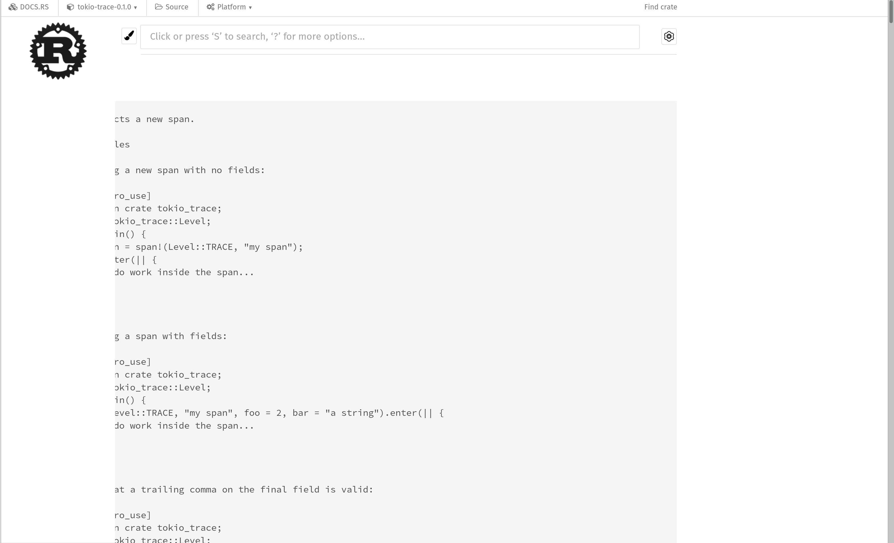 Borked Looking Src Files In Docsrs · Issue 60342 · Rust Langrust
