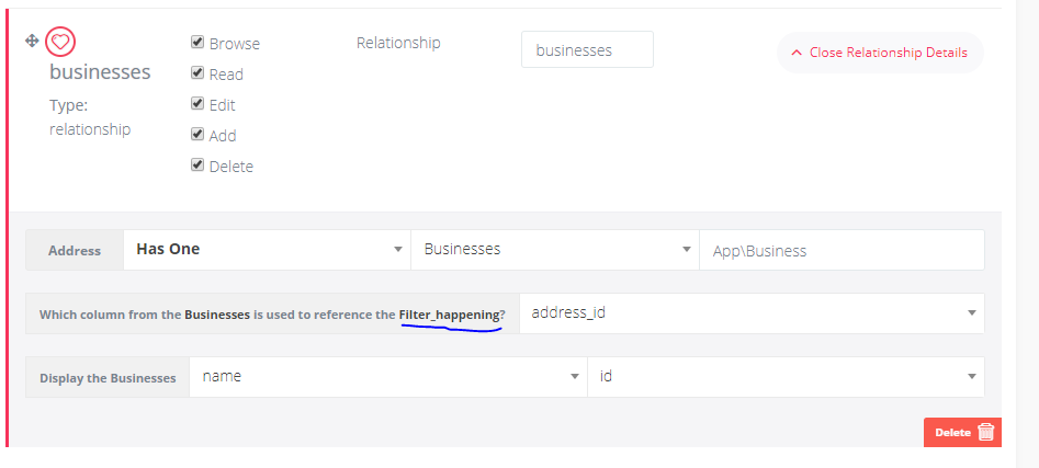 Edit BREAD - Relationship information displays wrong table · Issue #1976 · thedevdojo/voyager ...