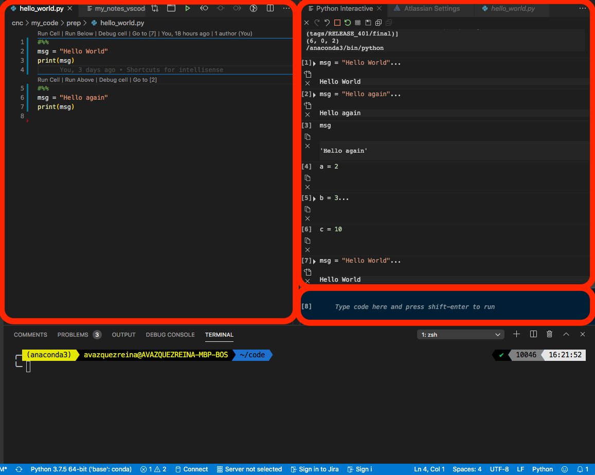 workbench.action.navigate[] does not seem to work in Python interactive ...