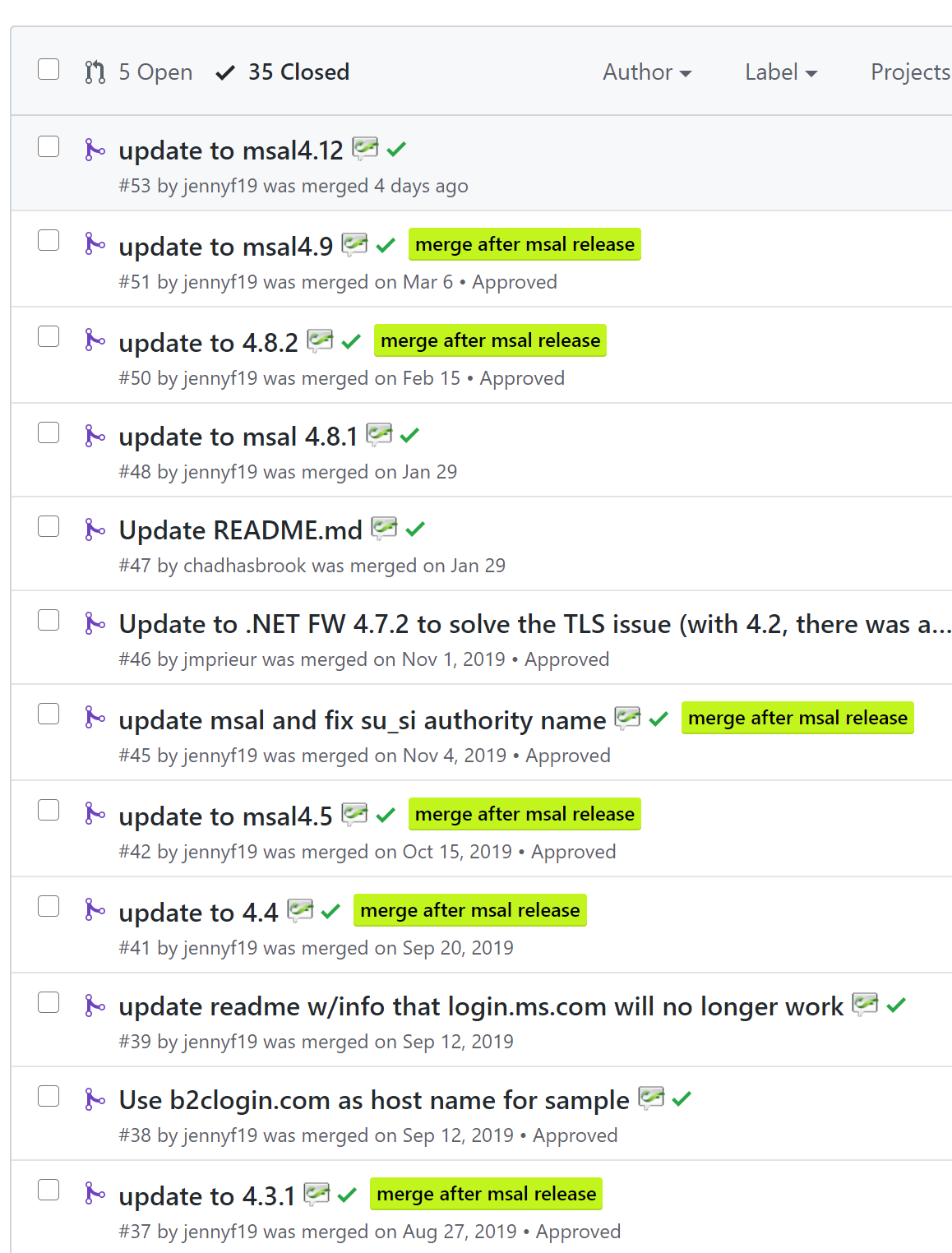 Is there any plans to upgrade MSAL library to 4.7 version. · Issue #52 ...