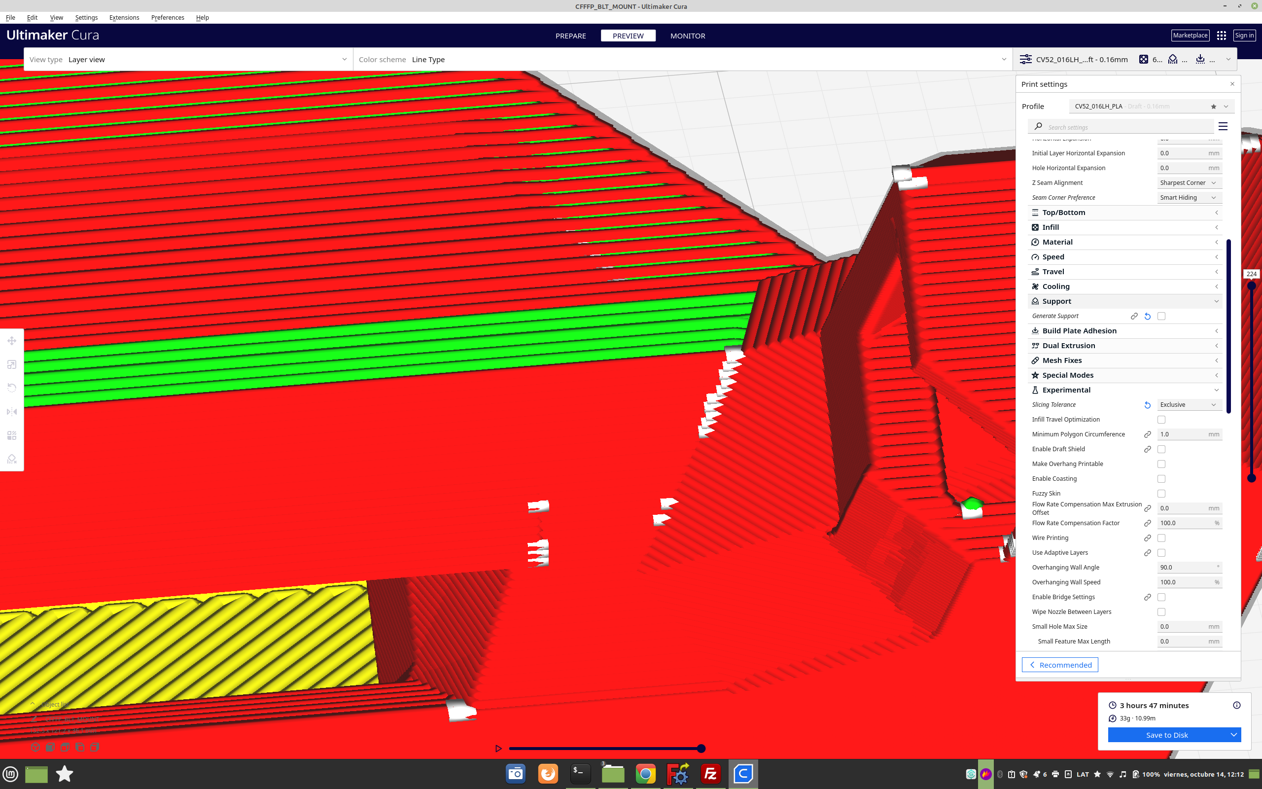 52 Beta Slicing Tolerance Artefacts In Middle And Exclusive · Issue 13552 · Ultimakercura 