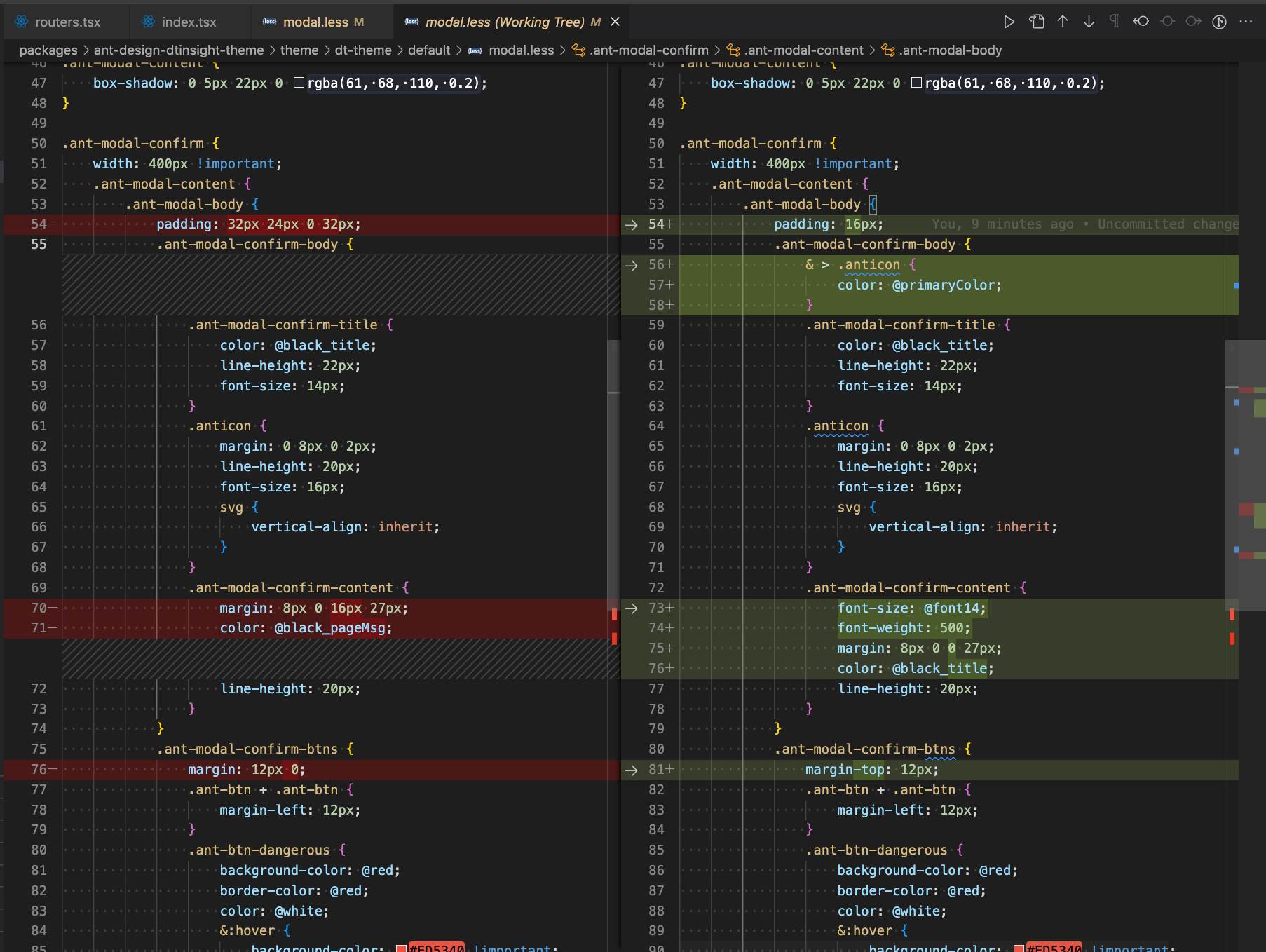 UI5.0---Modal.confirm · Issue #327 · DTStack/ant-design-dtinsight-theme · GitHub