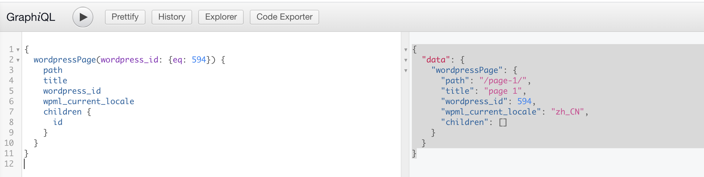 [gatsby-source-wordpress] can't query a specific page id to get this page's child page · Issue ...