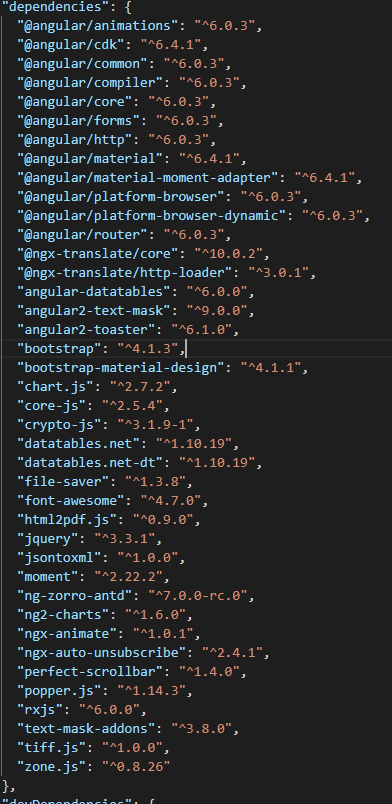 ERROR in node_modules/ng-zorro-antd/core/wave/nz-wave-renderer.d.ts(6,39): error TS1039 ...