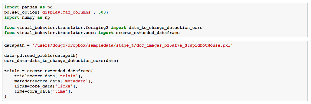 Licks On First Frame Of Trial Not Being Recorded In Extended Trial Dataframe · Issue 209