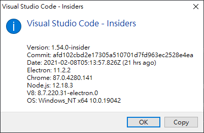 Error after installing extension · Issue #116089 · microsoft/vscode · GitHub