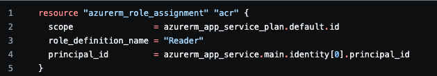 Quickstart 201-web-app-docker-acr does not give app service permission to read from ACR · Issue ...
