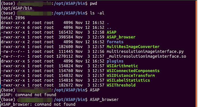 does not find exe in bin (ubuntu 18.04) · Issue #222 · computationalpathologygroup/ASAP · GitHub
