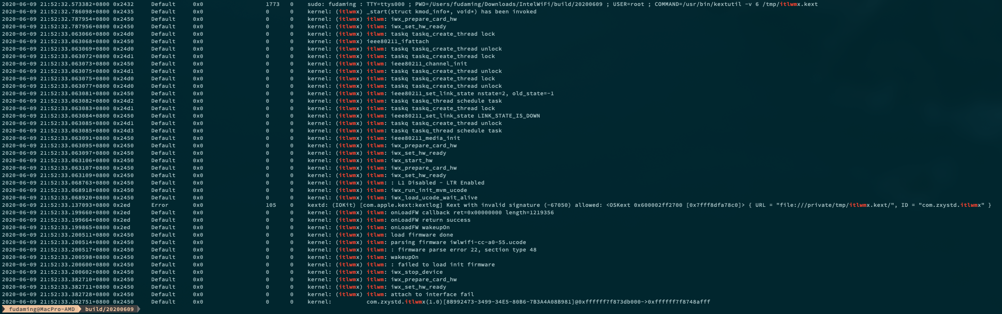 Intel AX200 Support · Issue #36 · OpenIntelWireless/itlwm · GitHub