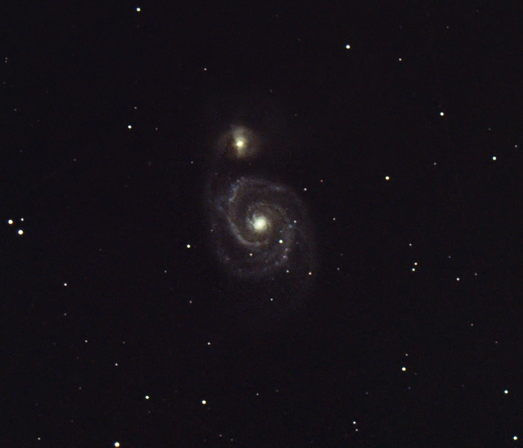 M 51 / NGC 5194 / Whirlpool Galaxy / NGC 5195 - July 22, 2022 ...