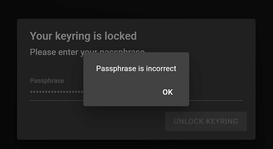 Passphrase in incorrect after restarting a computer · Issue #591 · Chia ...