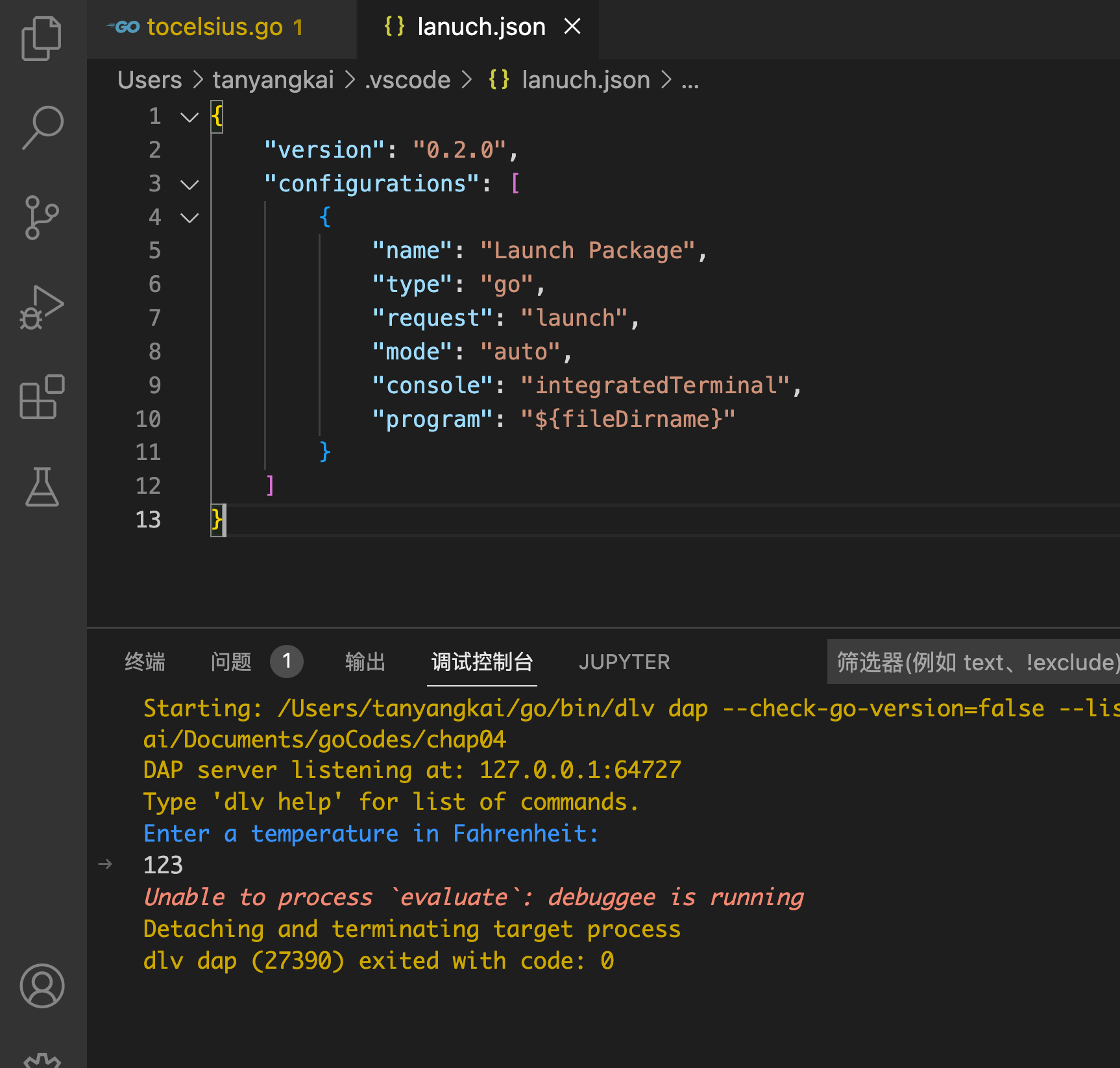Nodebug Mode Unable To Process Evaluate Request · Issue 2015 · Golang Vscode Go · Github