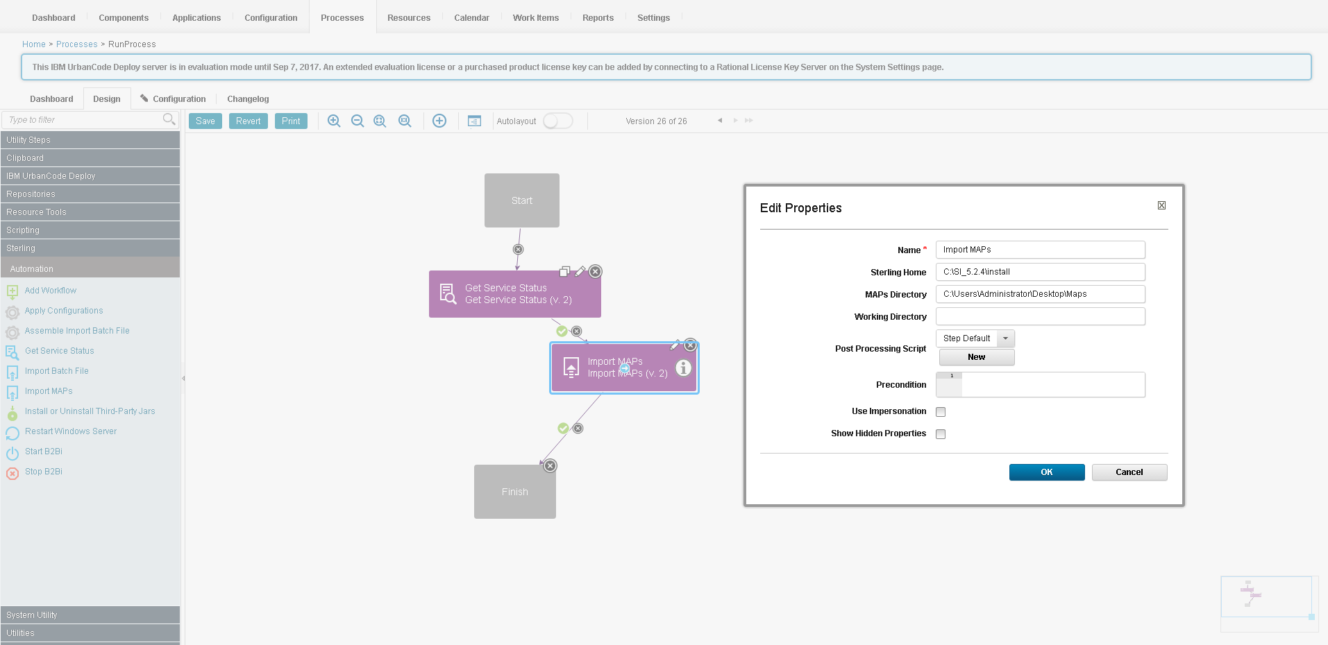 UCD Process for Import Maps · Issue #1 · UrbanCode/IBM-Sterling-B2B-Integrator-UCD · GitHub