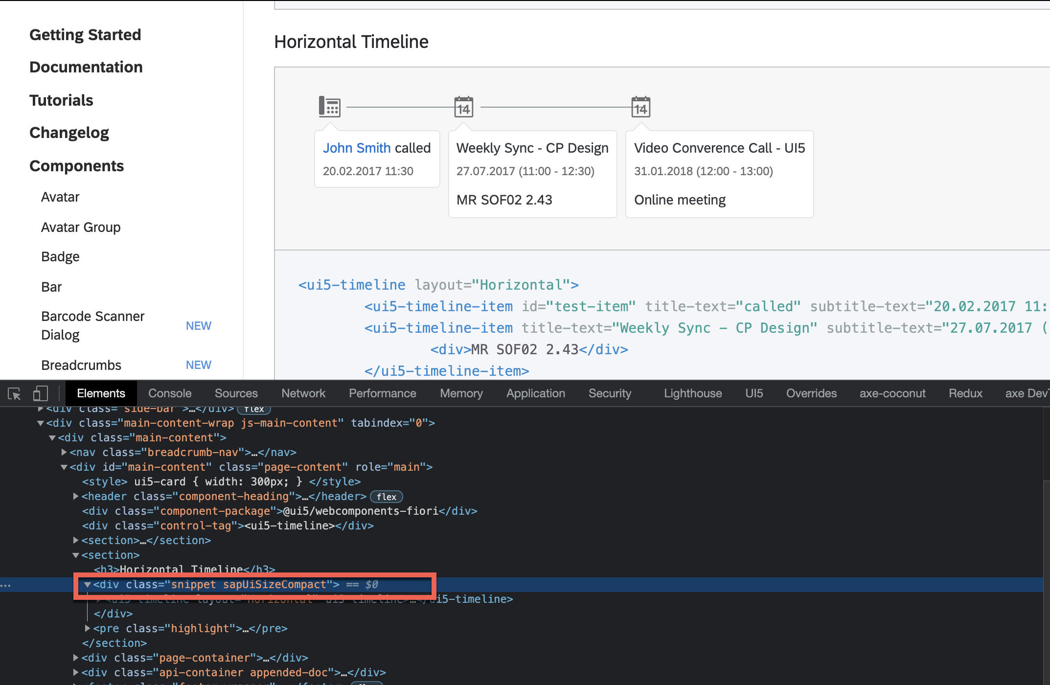 [SF] ui5-timeline – line broken · Issue #3826 · SAP/ui5-webcomponents · GitHub