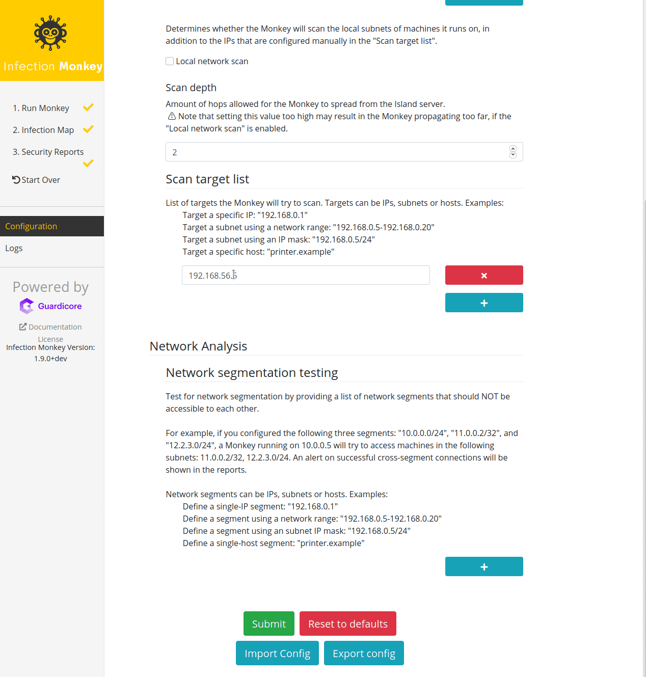 Improve IP/network configuration UI · Issue #1007 · guardicore/monkey · GitHub