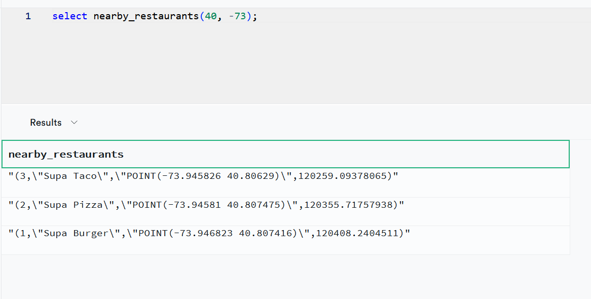 supabase-js rpc call error: message: 'a column definition list is required for functions ...