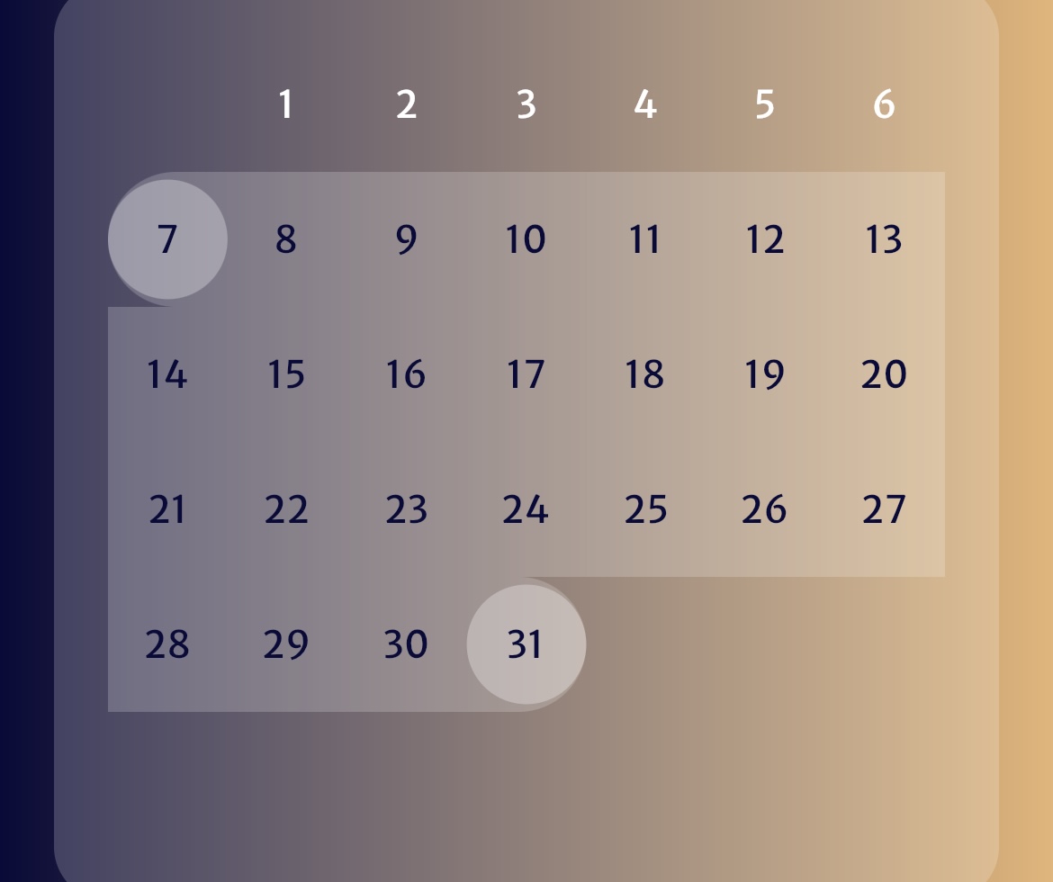 Sfdaterangepicker Adding Padding Inside The Daterangepicker · Issue 567 · Syncfusionflutter