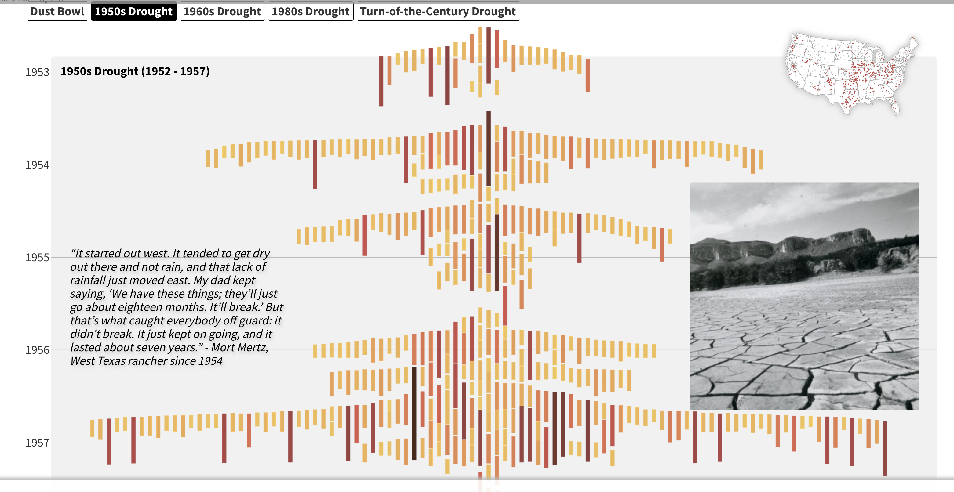 Finalize styling and hierarchy of mobile text · Issue #15 · DOI-USGS/drought-timeline · GitHub