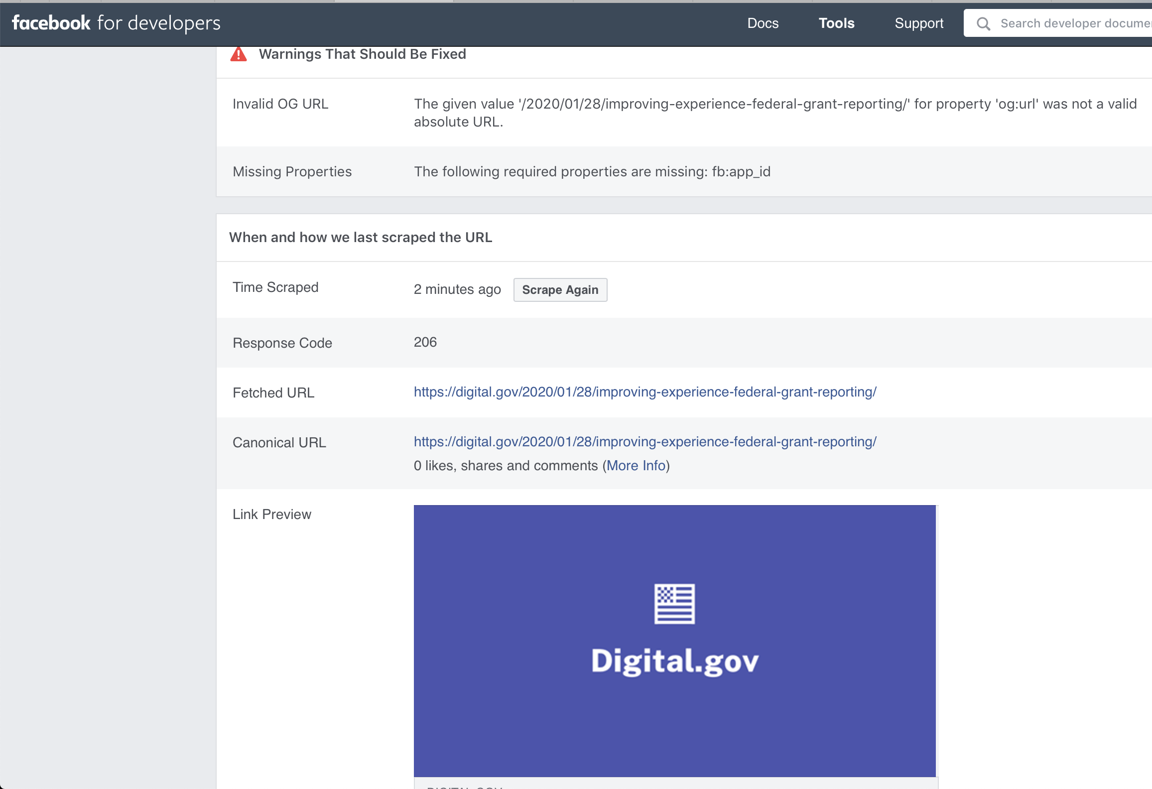 Featured, Social image missing from new 10x post · Issue #1927 · GSA/digitalgov.gov · GitHub