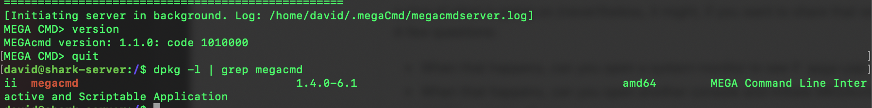 CLI Freezing on "GET" · Issue #462 · meganz/MEGAcmd · GitHub