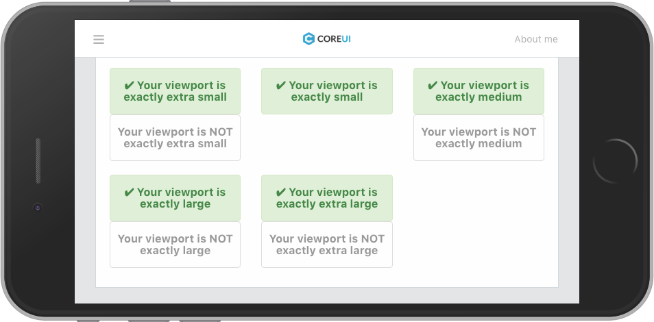 None of the responsive utilities work · Issue #201 · coreui/coreui-free-bootstrap-admin-template ...