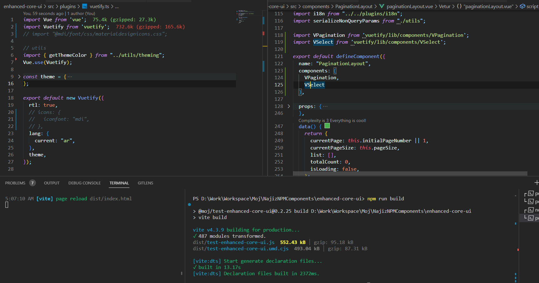 Vuetify Styles Are Not Treeshaked · Issue 13643 · Vitejsvite · Github
