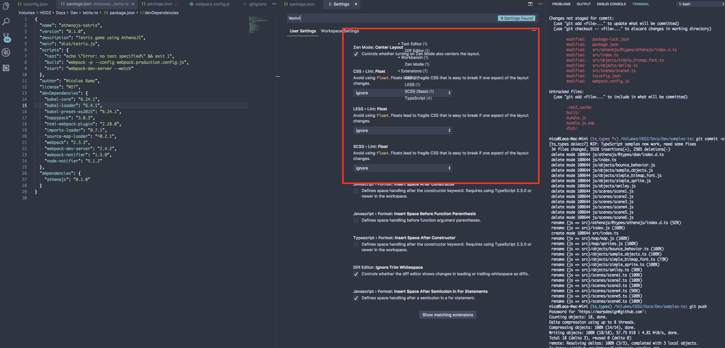 Settings: layout bug · Issue #59217 · microsoft/vscode · GitHub