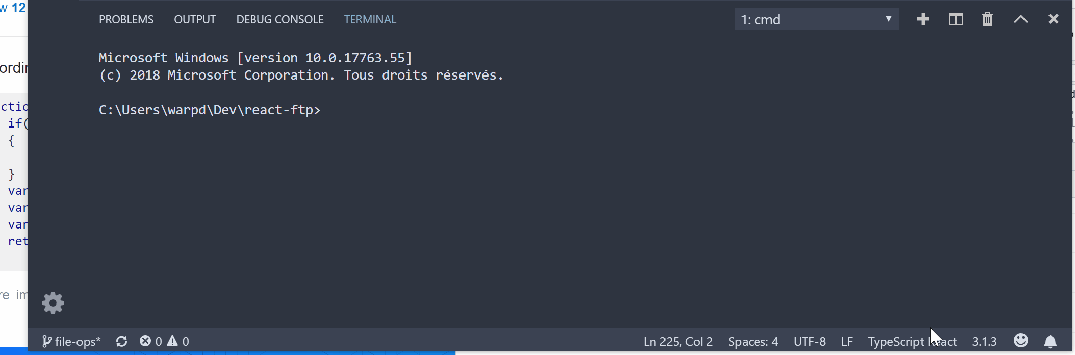 Terminal: splitting terminal briefly shows "undefined" · Issue #61943 · microsoft/vscode · GitHub