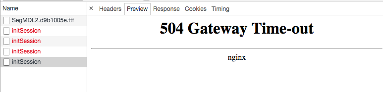504 Gateway Time-out · Issue #63 · glpi-project/javascript-library-glpi · GitHub