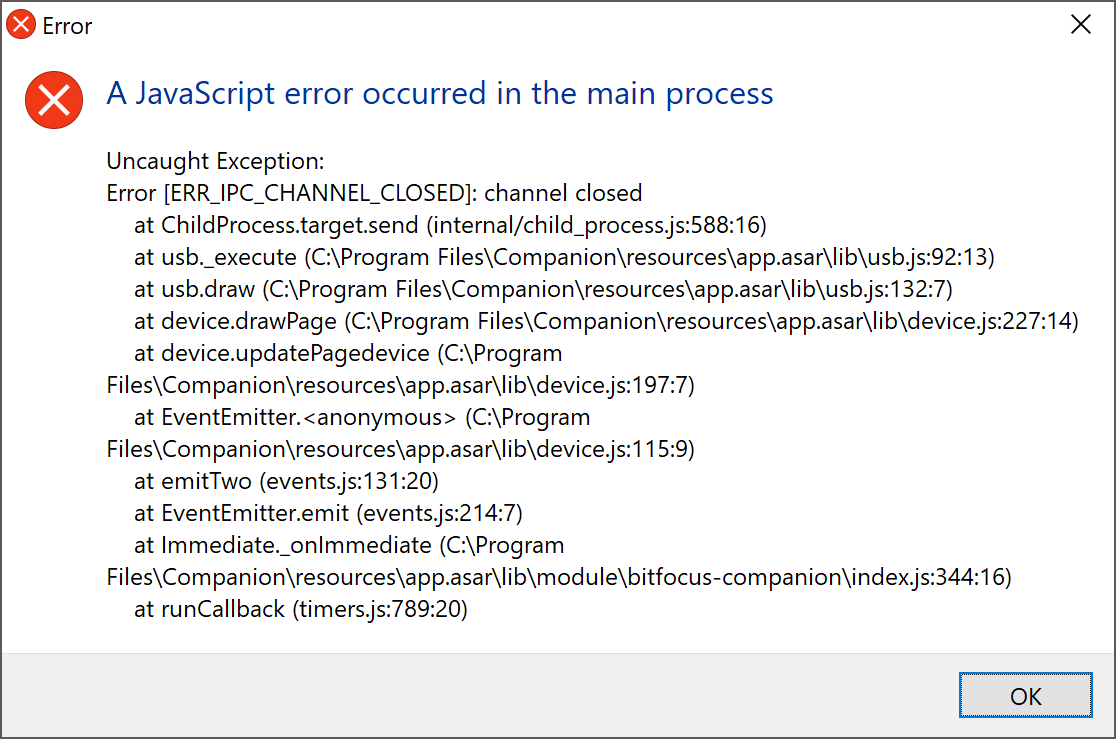play icon after hibernation? · Issue #445 · bitfocus/companion · GitHub